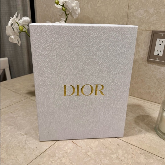 Dior | Accessories | Dior White Box With Gold Logo | Poshmark
